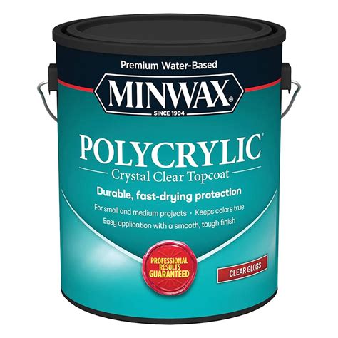 Minwax Polycrylic Gloss Gal Midwest Technology