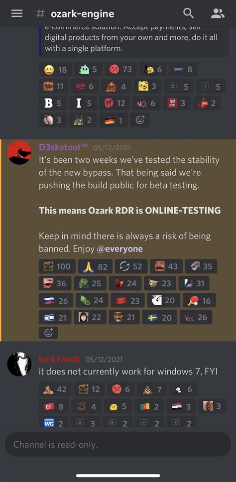 The Ozark Mod Menu Is Still In Testing Just For Anyone Who Doesn T Know