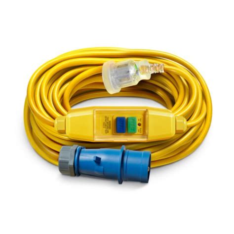 Hpm Camping Extra Heavy Duty 10a 3 Core 15mm² Extension Lead With Rcd