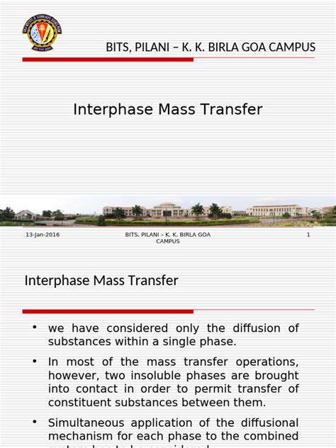 Interphase Mass Transfer Pdf Phase Matter Diffusion