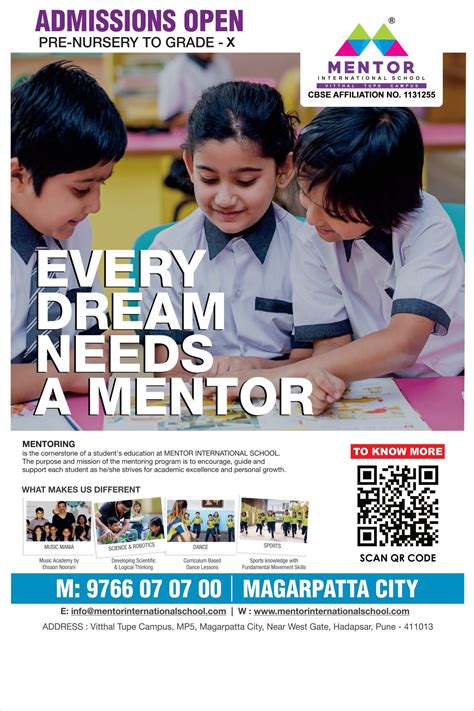 Brochure Mentor International School