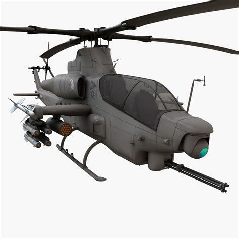 Bell Helicopter 3d Model