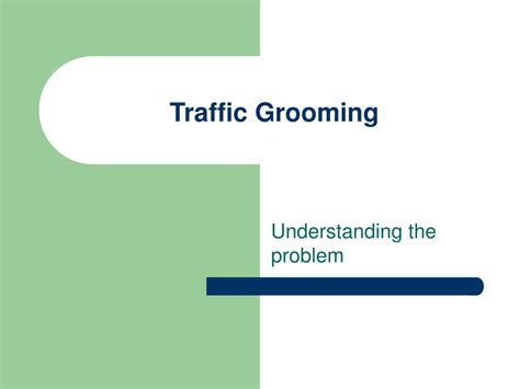 Ppt Traffic Grooming In Wdm Ring Networks Powerpoint Presentation