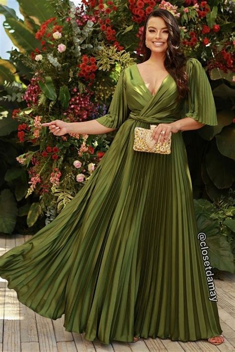 Olive Green Dress 40 Outfit Ideas For Weddings And Special Events