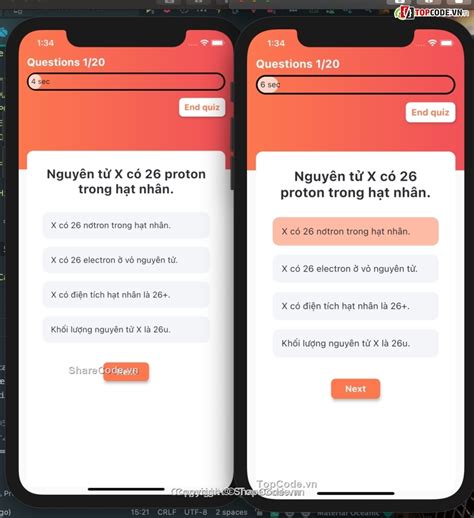 Đồ án hệ thống App trắc nghiệm Quiz app Website Tạo câu hỏi điểm