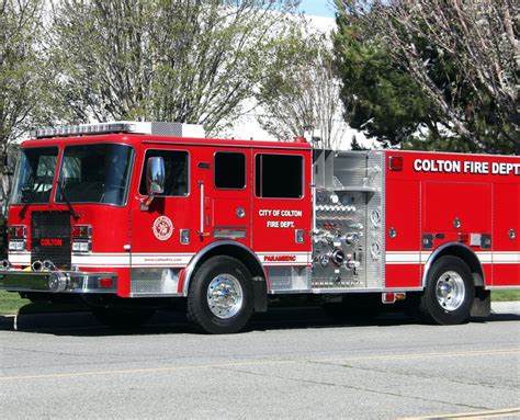 Fire Apparatus City Of Colton Fire Department