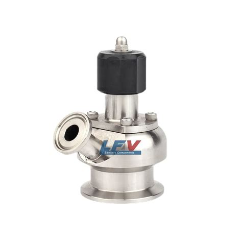 Stainless Steel Ss316l Aseptic Sterile Sampling Valves With Ptfe Seat