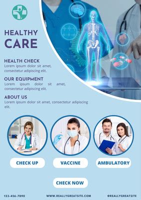 Free Printable Editable Medical Poster Templates Canva