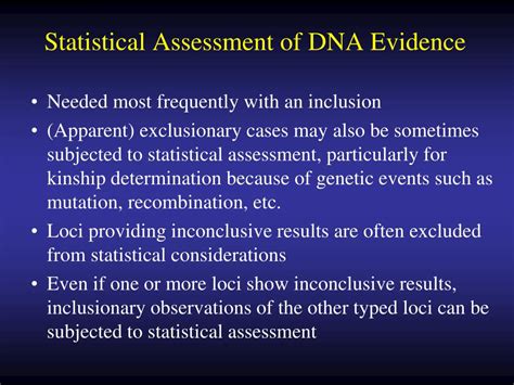 Ppt Forensic Statistics Powerpoint Presentation Free Download Id