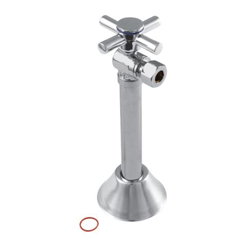Kingston Brass Concord 12 Inch Sweat X 38 Inch Od Comp Quarter Turn