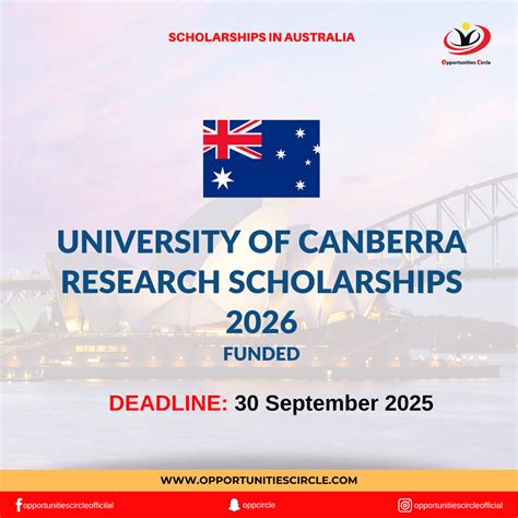 Bursa De Cercetare A Universității Din Canberra 2026 O șansă Unică Să