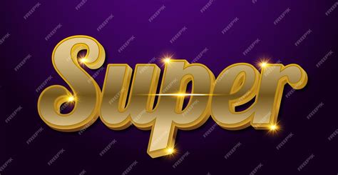 premium vector editable text effect super text style theme
