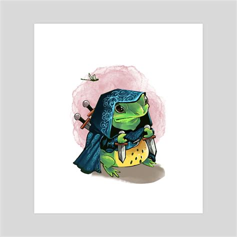 Assassin Toad An Art Print By Artcher Inprnt
