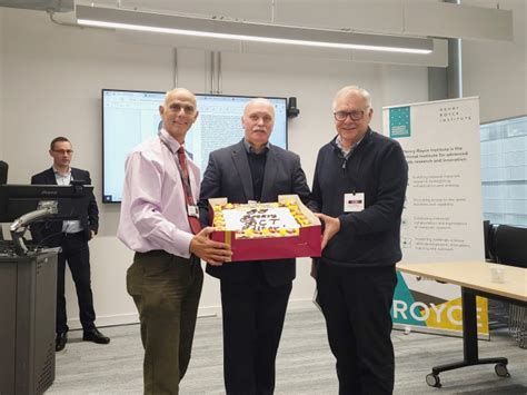 Royce Professor Receives Lifetime Achievement Award At Iom3 Surface