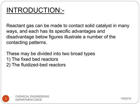 Design Of Catalyst Reactor With Deactivation Ppt