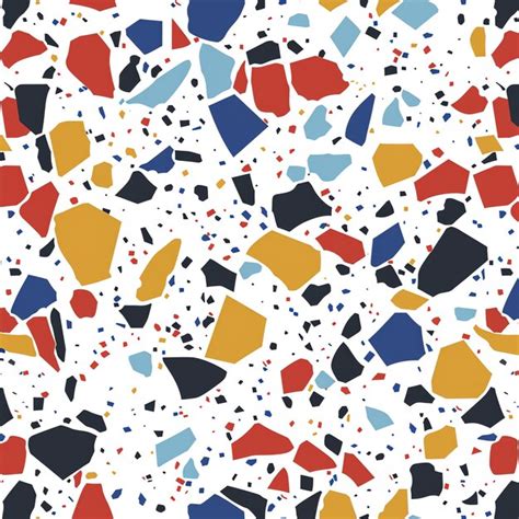 Classic Terrazzo Style Pattern Premium Ai Generated Image