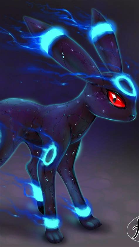 Mobile Wallpaper Espeon Pokémon Eeveelutions Umbreon Pokémon