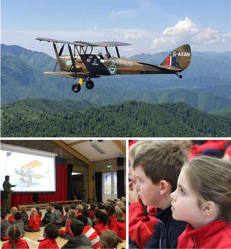 Adventure Pilot Amanda Harrisons Talk To Byron House St Johns College School