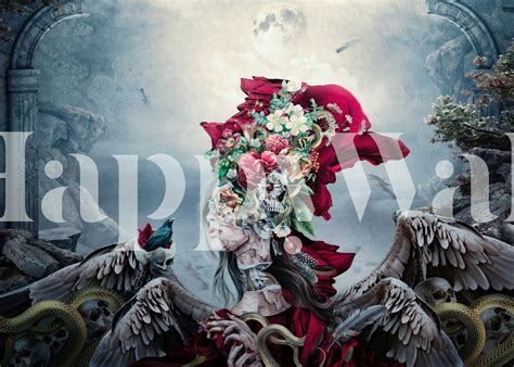 Skull Queen 018 Wallpaper Happywall