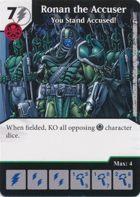 Ronan The Accuser You Stand Accused Gotg Cardguide Wiki Fandom