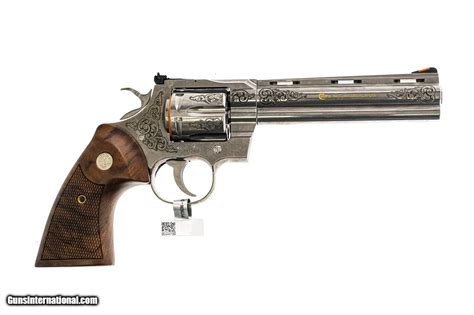 Colt Python Factory Engraved 357 Magnum 6 Barrel Case Included