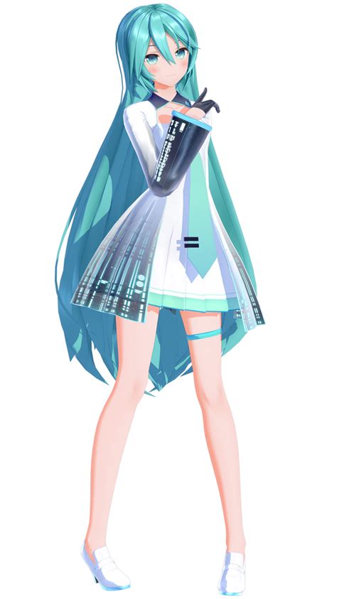 [mmd Model Dl]yyb 10th Anniversary Untied Hair Ver By Paprika1423 On Deviantart