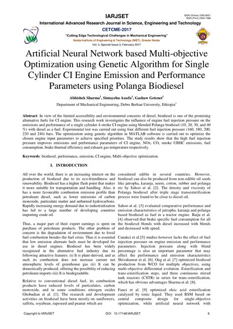 Pdf Artificial Neural Network Based Multi Objective Optimization