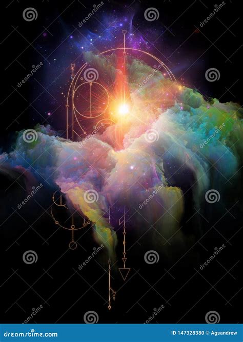 Geometry Of Self Stock Illustration Illustration Of Alien 147328380