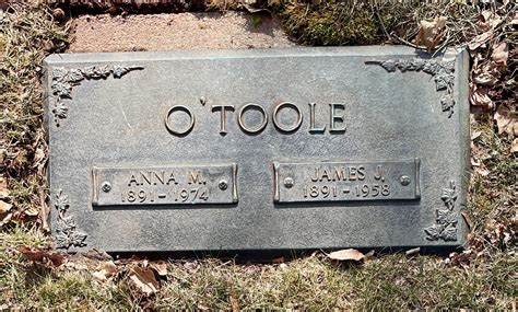 Anna M Otoole 1891 1974 Find A Grave Memorial