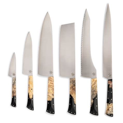 The Essentials Chef Knife Set Wood And Resin Desert Dawn