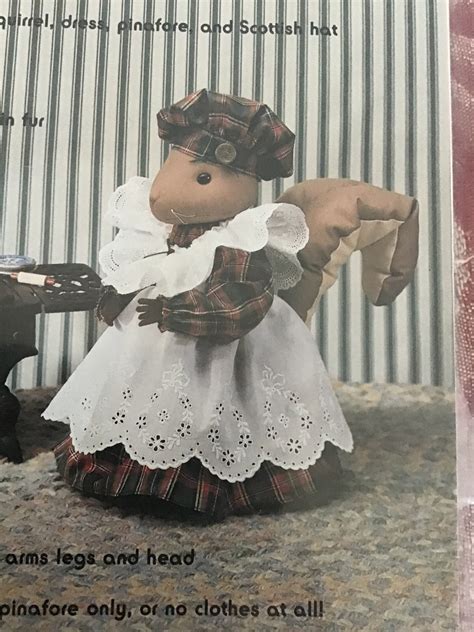 Squirrel Doll Pattern Etsy