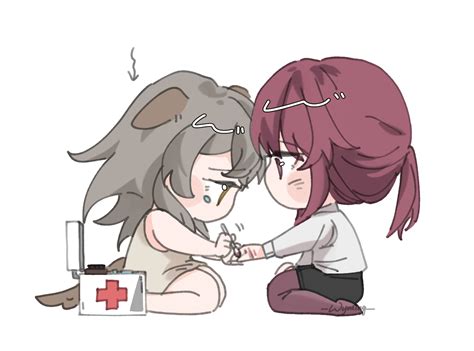 Trailblazer Stelle And Kafka Honkai And More Drawn By Wyuting Danbooru