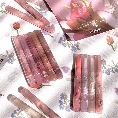 Flortte Jelly Lipstick Moisturizing Lip Glaze Heart Shape