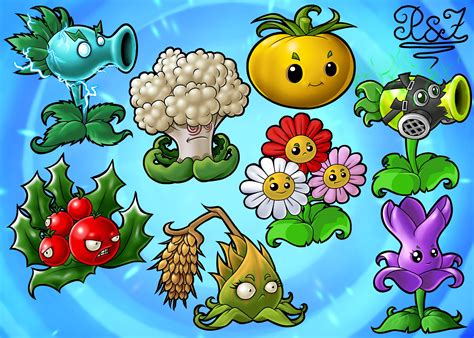 Plants Vs Zombies Tattoo Plants From Plants Vs Zombies