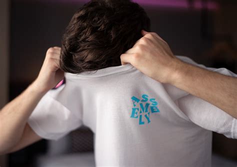 Assemblys Minimalist Branded T Shirt For Company Merch