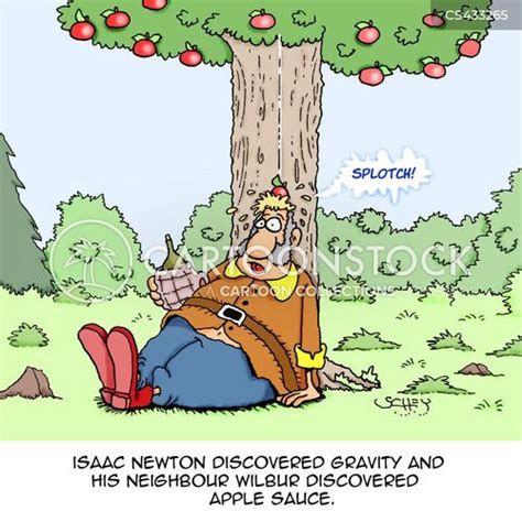 Newton Apple Gravity Story Isaac Newton And The Falling Apple