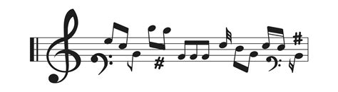 Premium Vector Music Notes With Line Drawing Musical Sound Waves