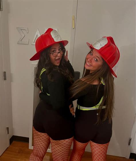 Viral Firefighter Costume Firefighter Costume Cheer Skirts Costumes