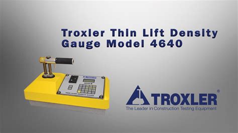 Troxler Equipment At Matthew Wetzel Blog