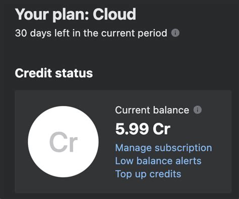 Use Datalore Credits Datalore Documentation