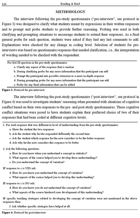 An Example Interview Protocol Form Cognition Psycholo Vrogue Co