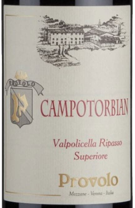 Provolo Campotorbian Ripasso Valpolicella Superiore 2013 Expert Wine