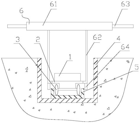 一种高炉大修开炉缸残铁口的装置的制作方法