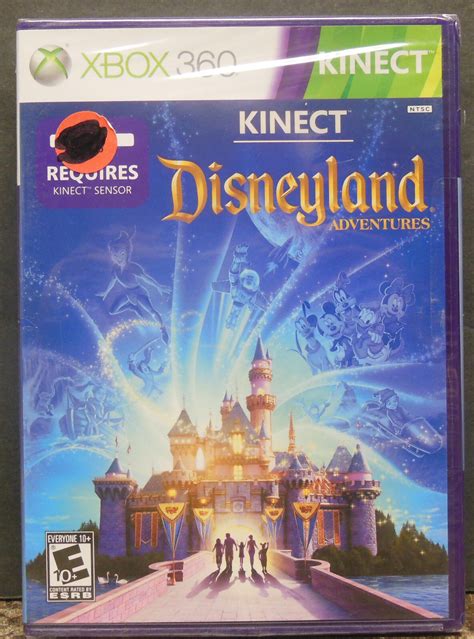 Sealed New Kinect Disneyland Adventures Xbox 360 2011 Ebay