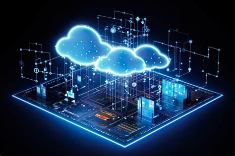 Premium Ai Image Visuals Of Data Storage And Cloud