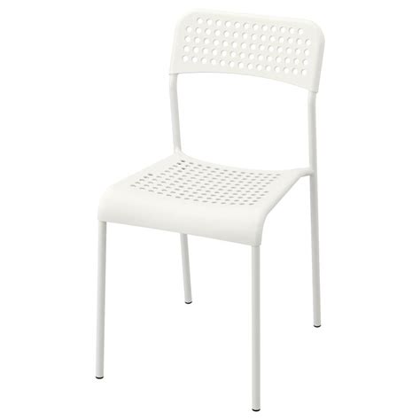 Jual Ikea Adde Kursi Dengan Sandaran Putih White Di Seller Good