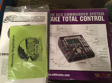 Mth Dcs Commander Dc Digital Command System Controller 1870098357