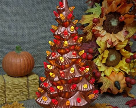 Fall Ceramic Tree Etsy