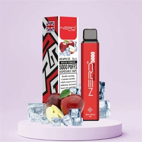 Best Nerd Square 5000 Puffs 20mg Best Vape Shop In Dubai Uae