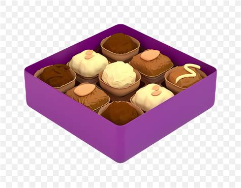 Chocolate Box Of Assorted Chocolate Truffles Png 1232x964px